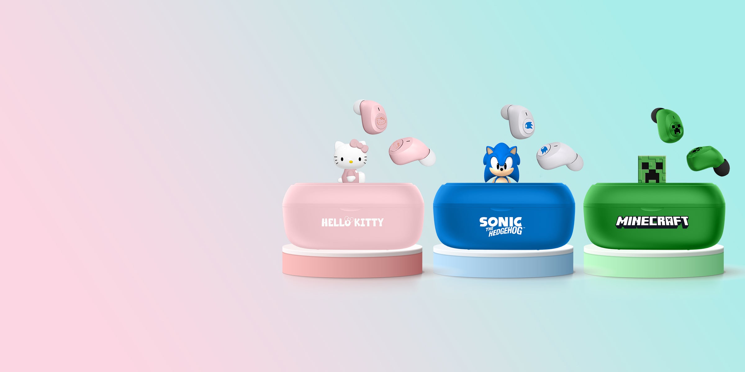 3D Character TWS earphones