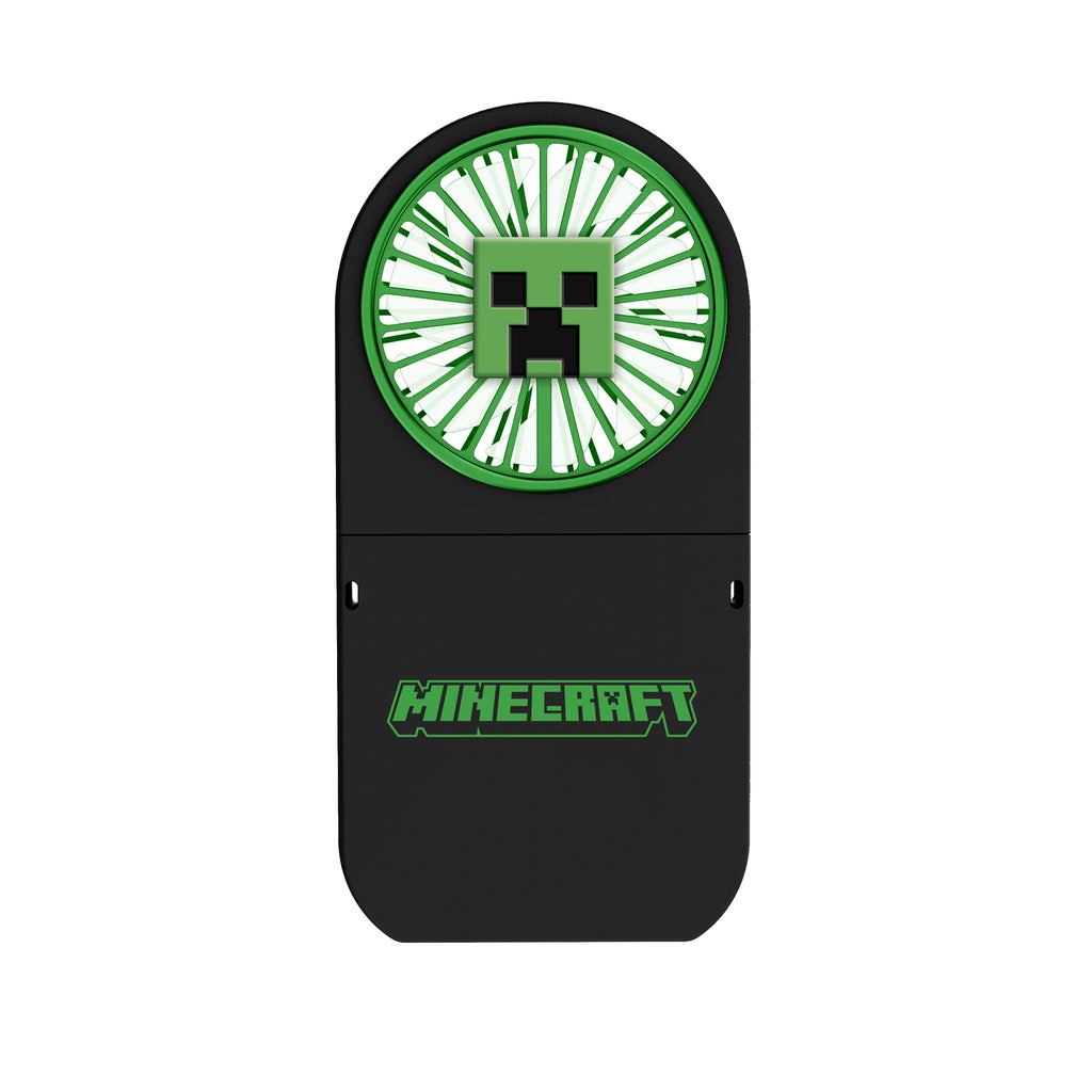 Minecraft Creeper Folding Character Fan