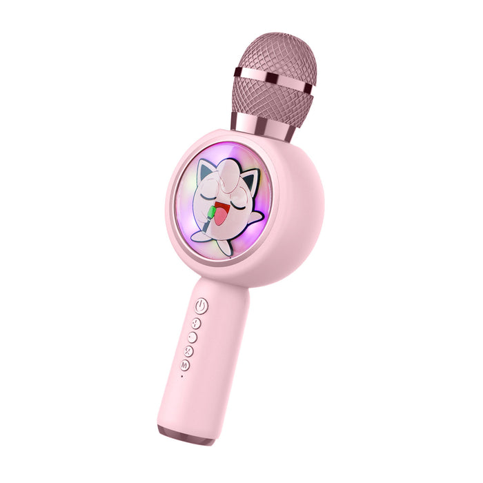 Pokémon Jigglypuff PopSing LED Light Up Wireless Karaoke Microphone